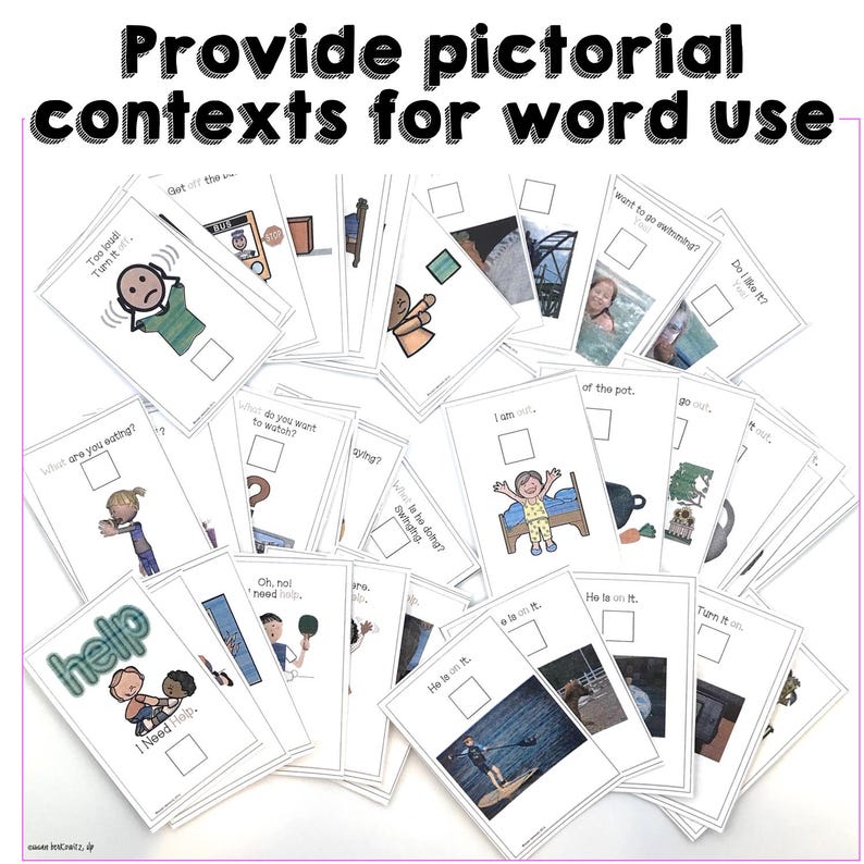 AAC Core Words Activities Speech Therapy Adapted Books Special ...