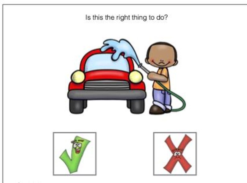 Good Behavior Chart Activity Speech Therapy Positive Behavior ...