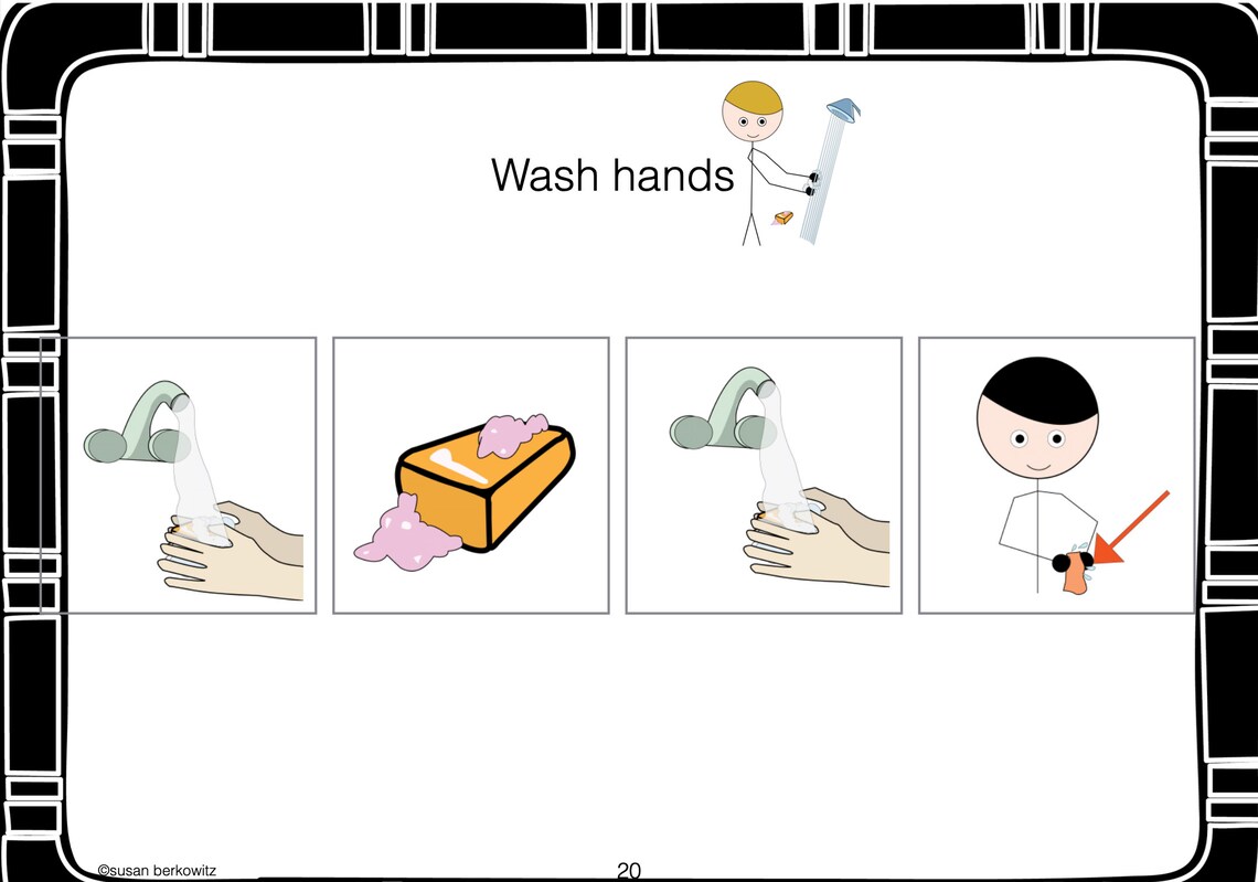Sequencing Cards Life Skills Speech Therapy Activity Sequencing Daily ...