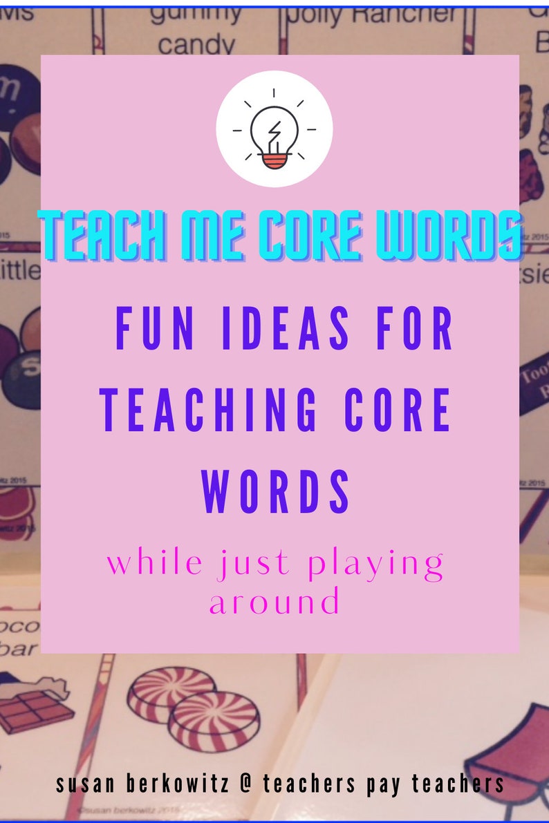 AAC Core Vocabulary Interactive Activities Core Words I Want Some That ...