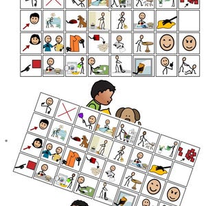 Core Word Communication Board AAC Digital Interactive Activity Speech ...