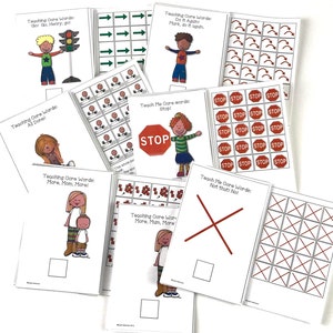 AAC Core Words Interactive Books Activity Core Vocabulary Communication ...