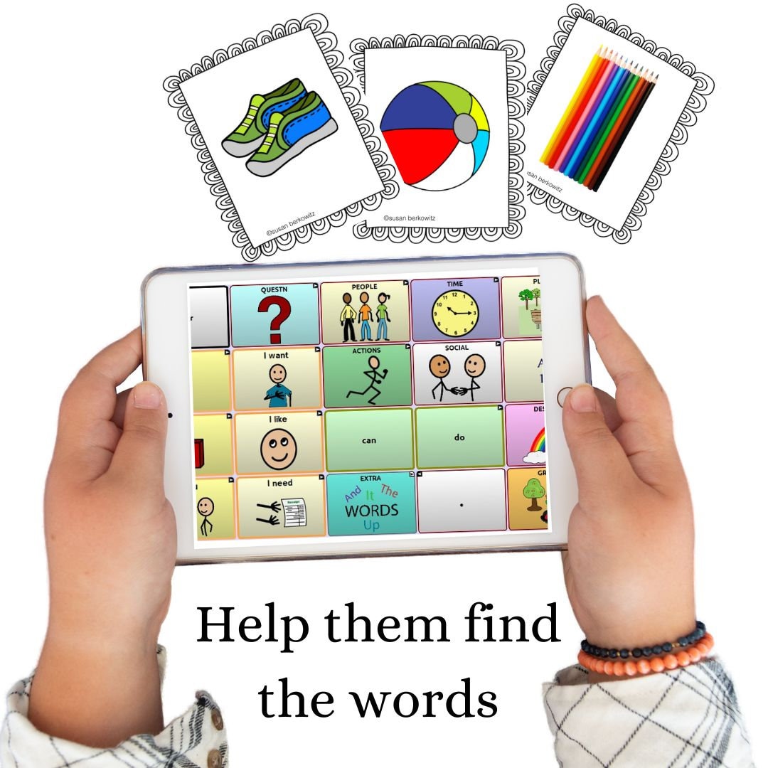 Communication Board Search Game for AAC Nonverbal Communication Skills ...