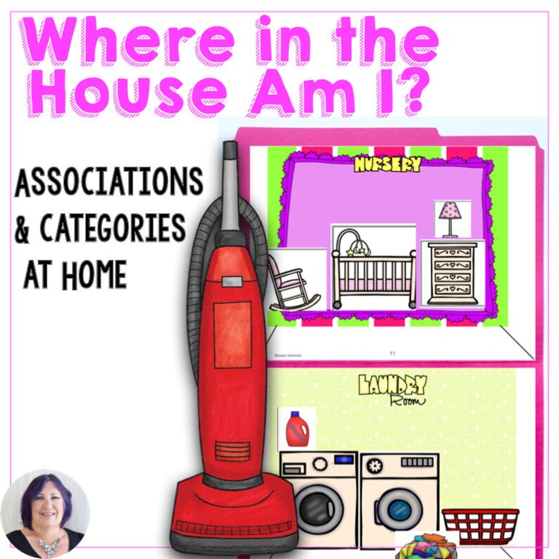 Association Cards Speech Therapy Activities Category Sorting File ...