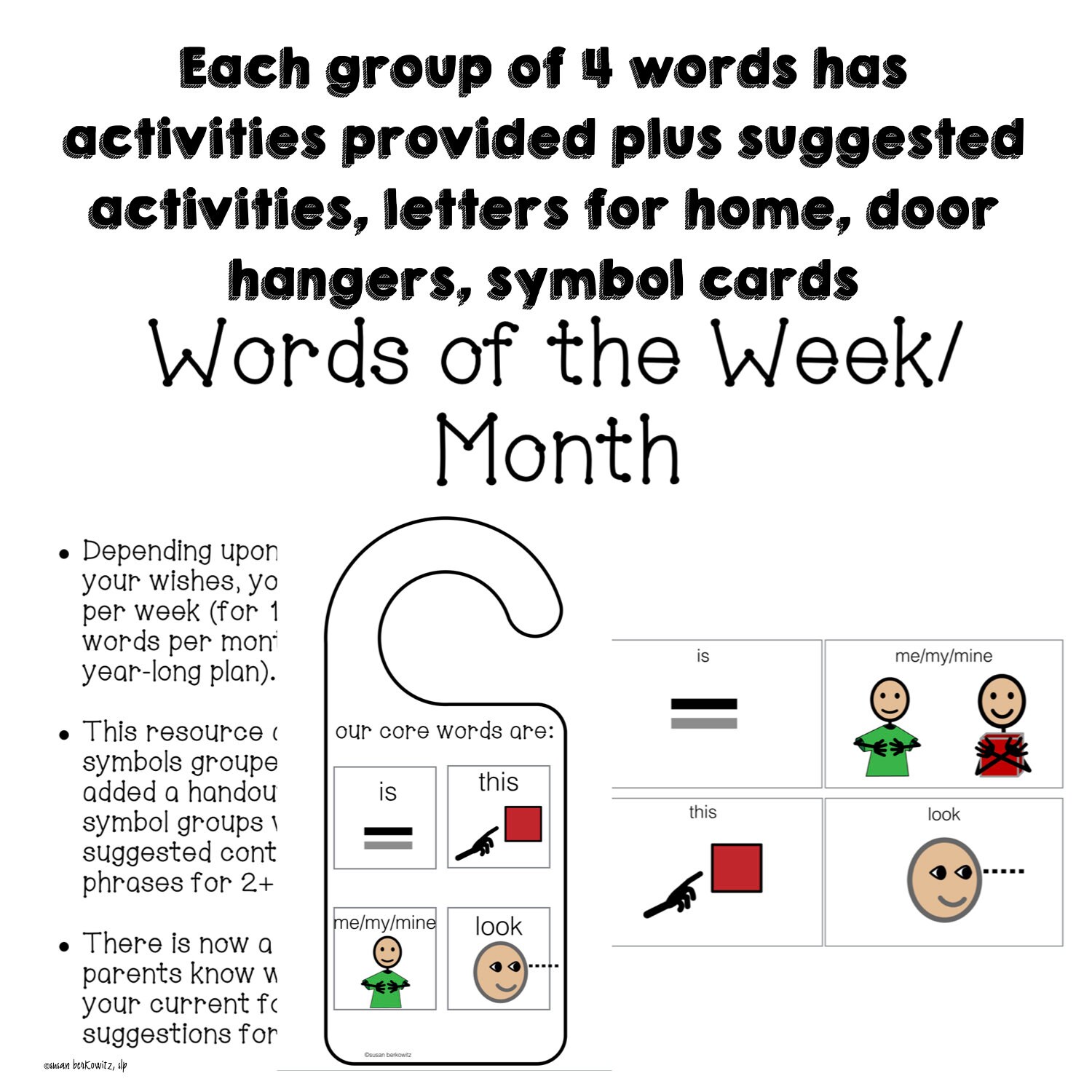 AAC Core Vocabulary Activities Teach Core Word Adolescent Speech ...