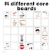 Spanish Communication Boards for AAC Core Words for Speech Therapy for ...