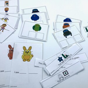 AAC Core Word Interactive Games Speech Therapy Syntax Activity Special ...