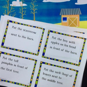 Speech Therapy Fall Language Learning Activities for Special Education ...