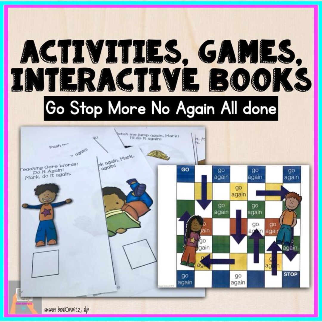 AAC Core Words Adapted Books Interactive Activities and Games Speech ...