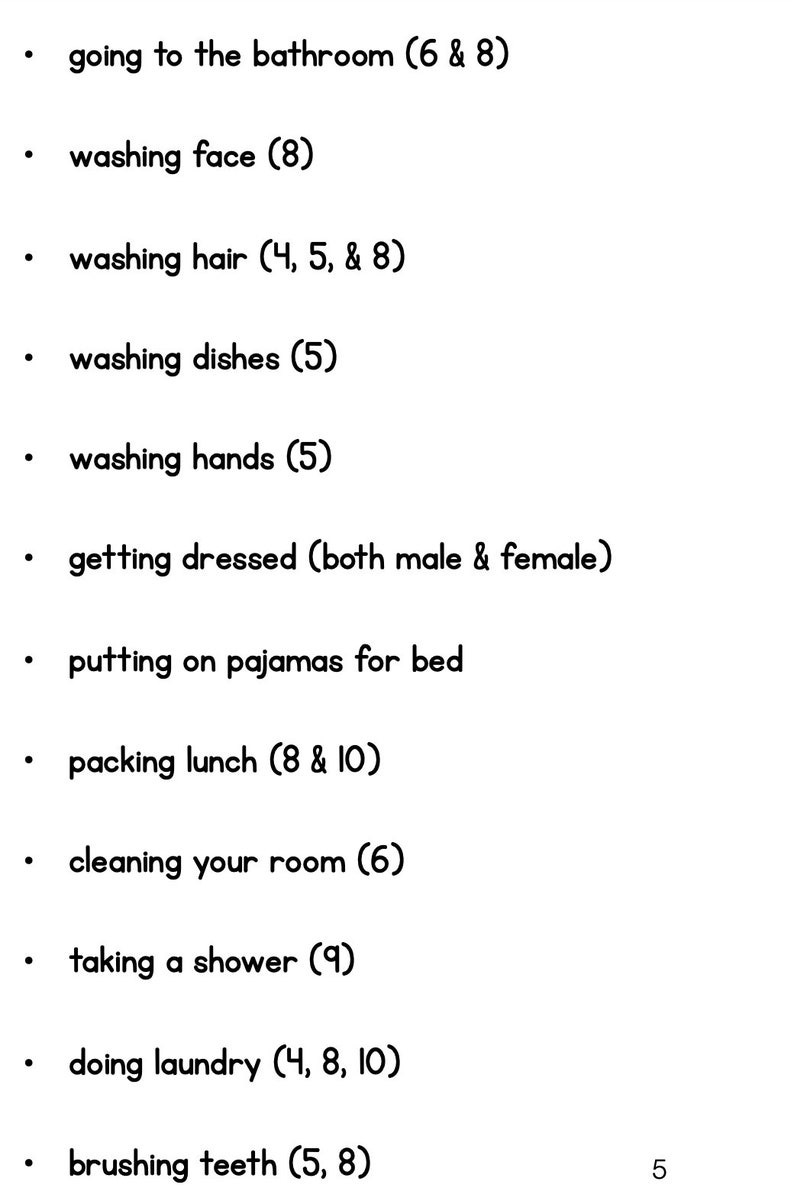 Autism Visuals: Daily Living Activity Picture Sequences - Etsy