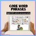 Core Word Communication Board AAC Digital Interactive Activity Speech ...