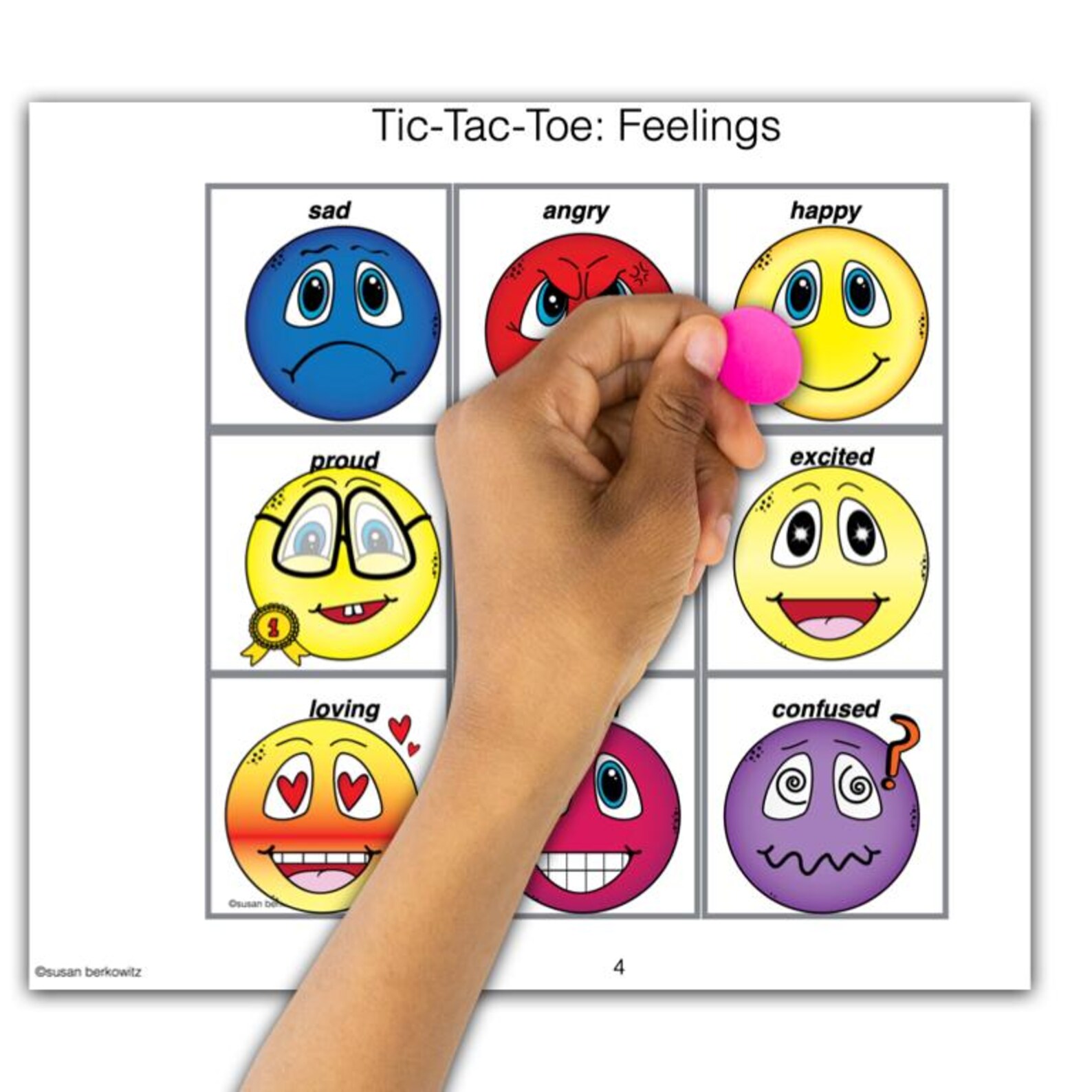 Social Emotional Learning Game Identifying Feelings Speech Therapy ...