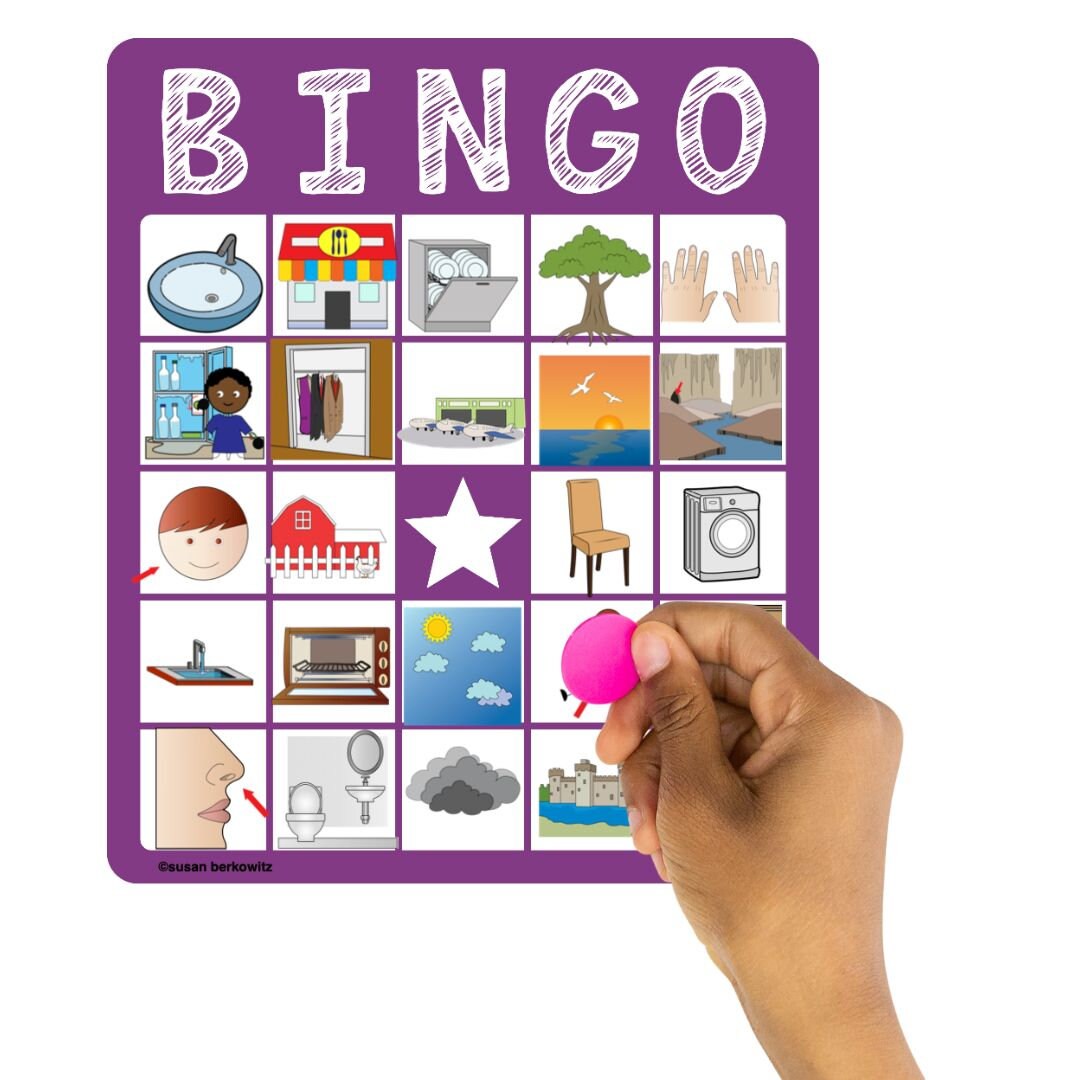 Wh Questions Bingo Game for Speech Therapy Activity for Language ...