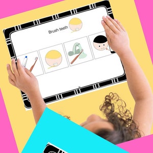 Sequencing Cards Life Skills Speech Therapy Activity Sequencing Daily ...