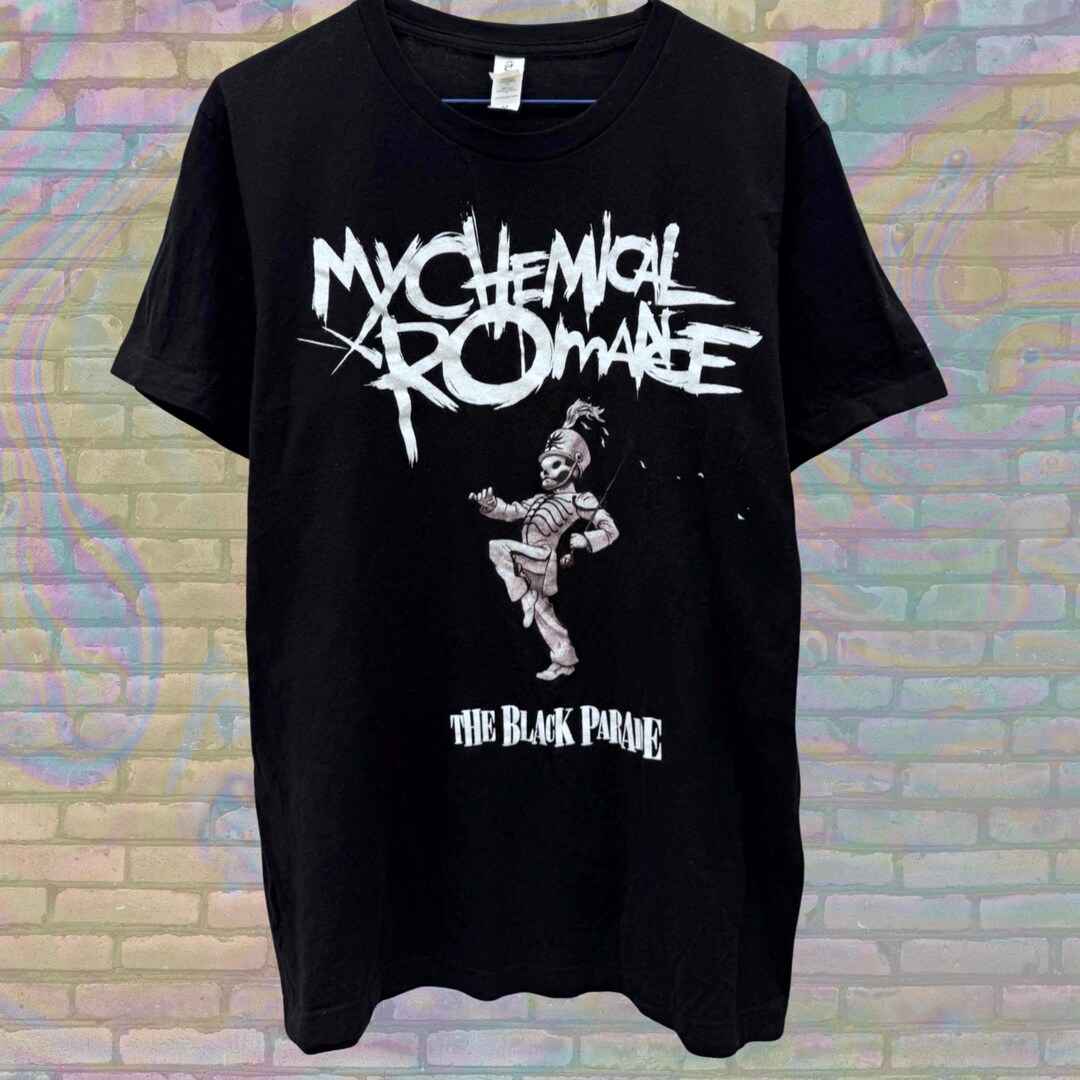 My Chemical Romance Black Parade T-shirt, Vintage Band Tee, Y2K Emo ...