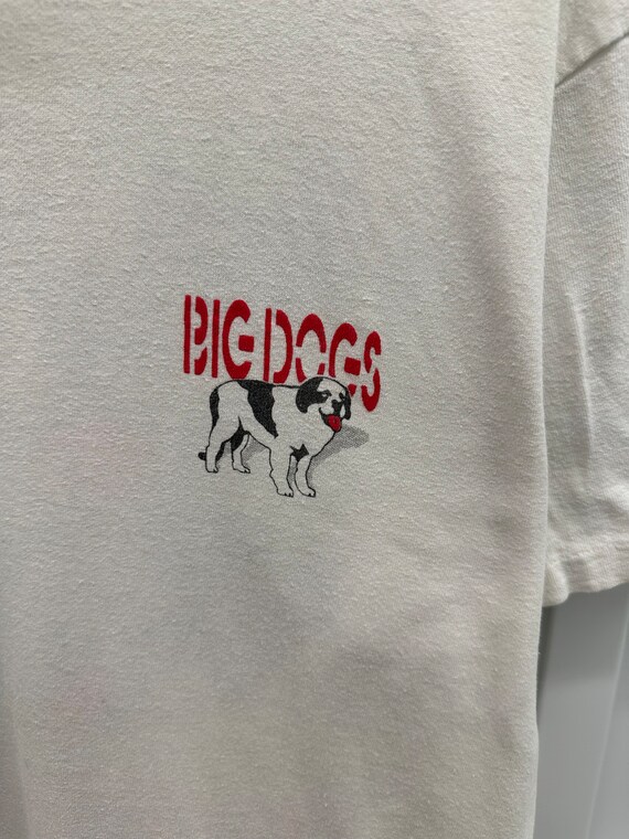 Big Dogs Andy Warhol Style Logo Big Print Tshirt Larg… - Gem