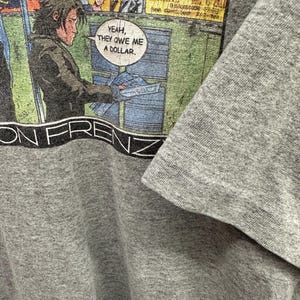 RARE Vintage 90s Five Iron Frenzy Comics Design Tshirt, Retro Ska Band ...
