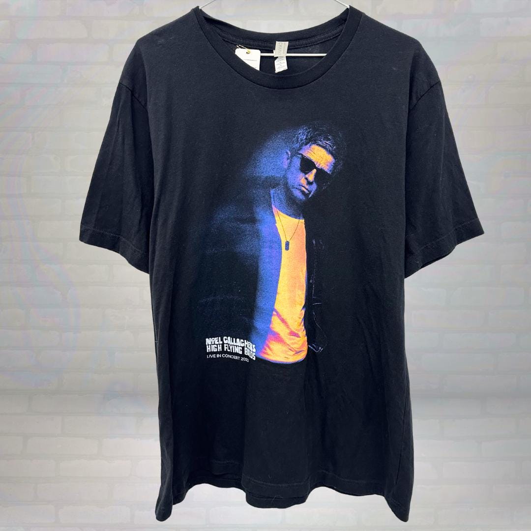 Noel Gallaghers High Flying Birds Tour T-shirt Concert Rock Band Merch ...