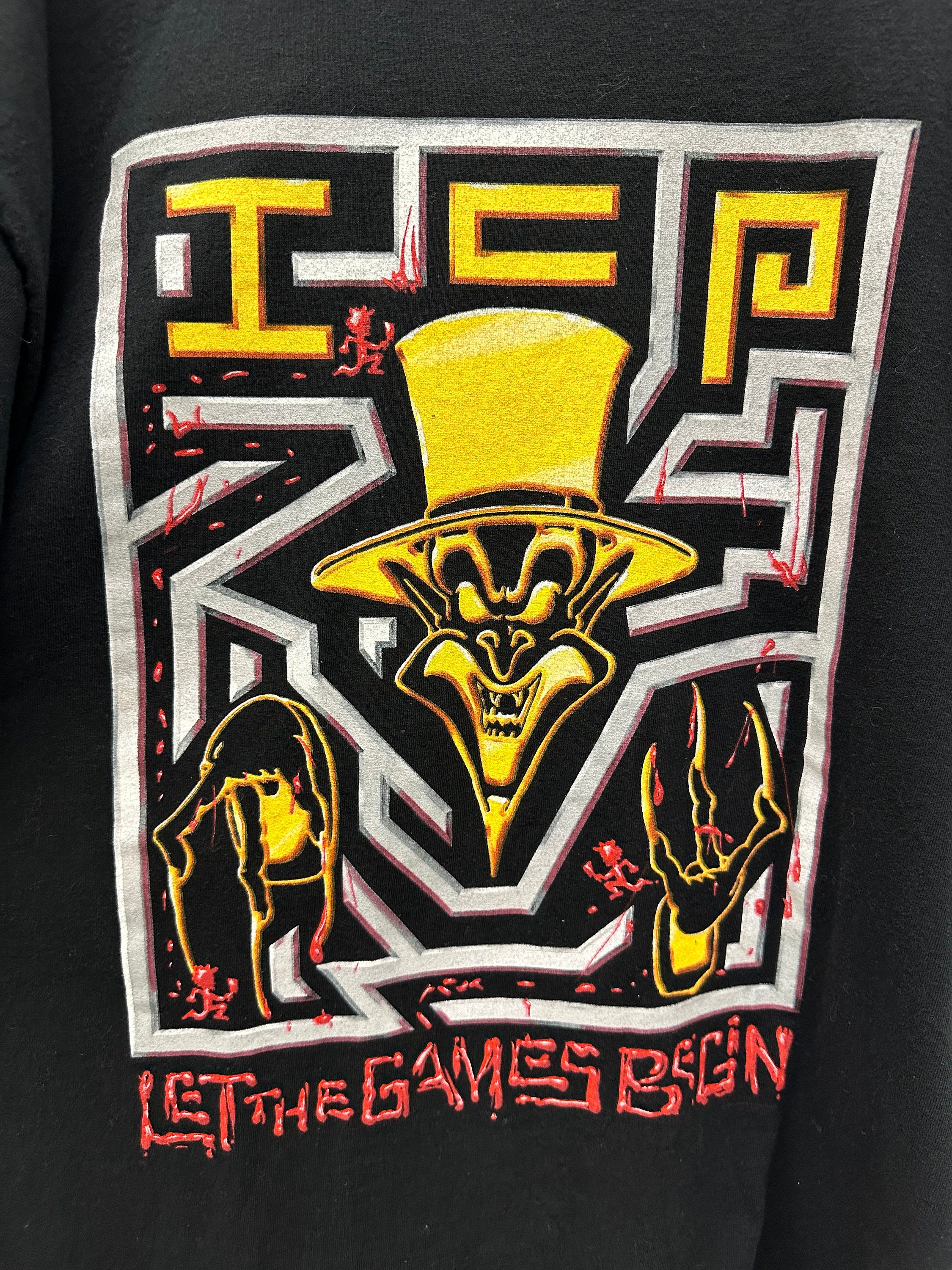 Insane Clown Posse Deadstock Y2K Vintage Violent J Gold Metallic ...