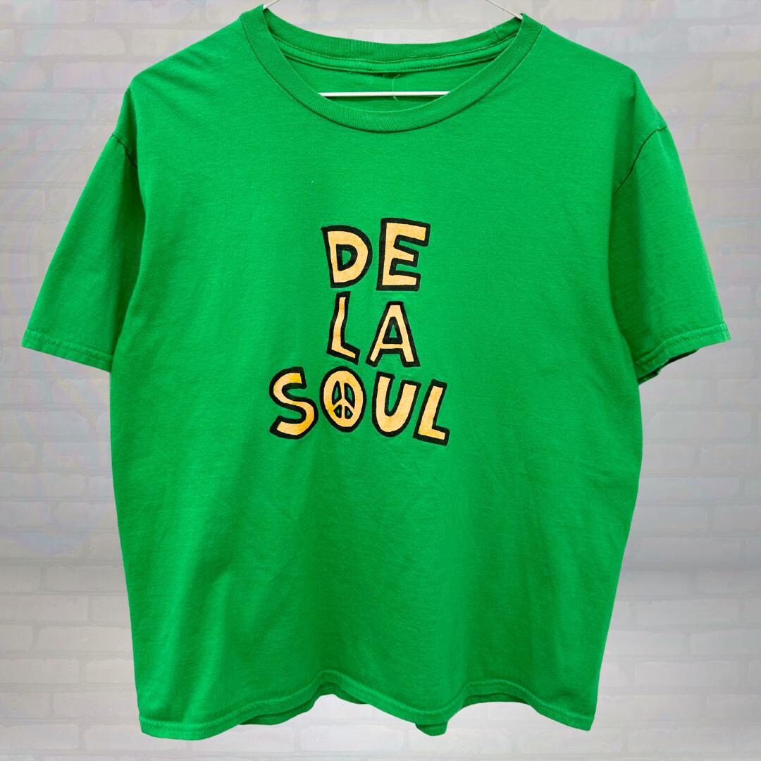 Vintage De La Soul Y2K Logo Tee - Y2K Hip Hop Shirt, Retro Peace Sign ...