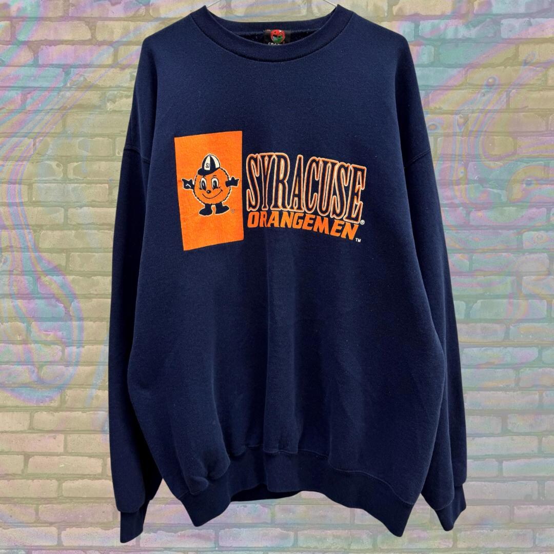 Vintage 90s Syracuse Orangemen Classic Sweatshirt, College Sports ...