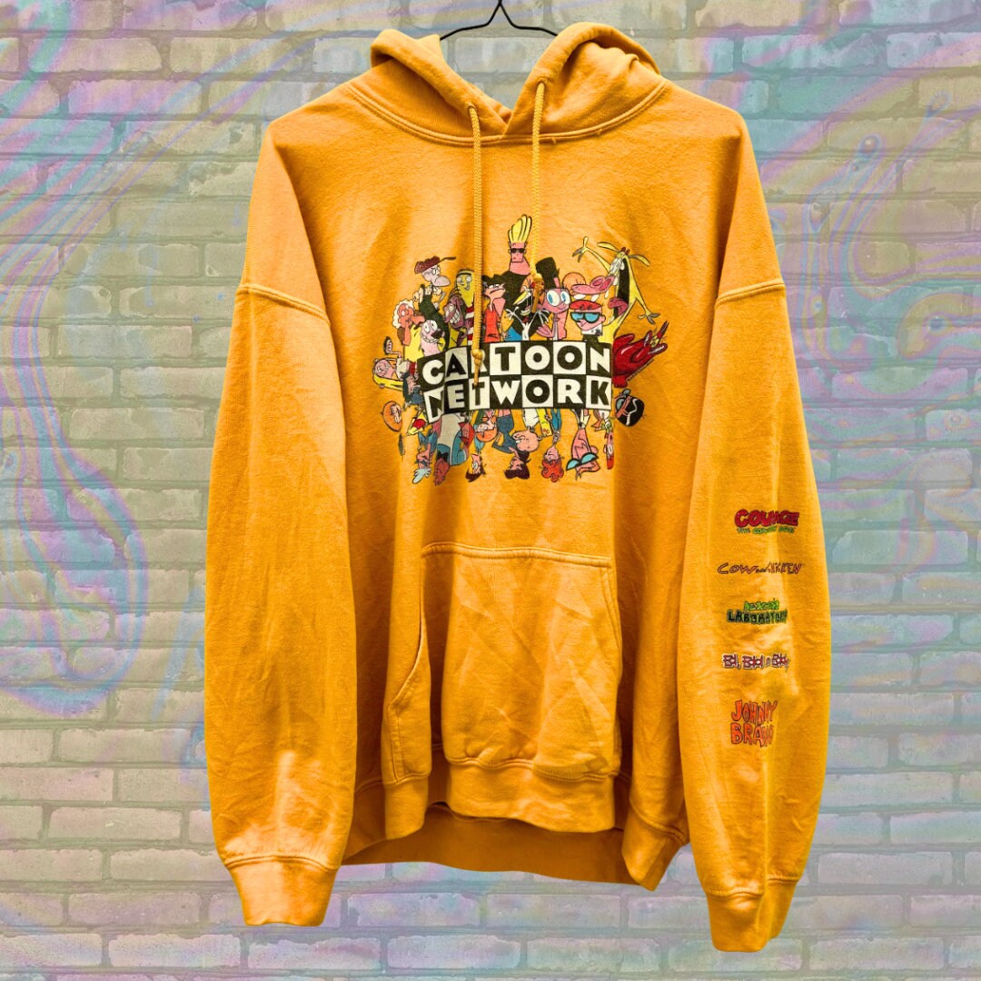 Cartoon Network Legacy Characters and Shows Hoodie XL Unisex Y2K ...