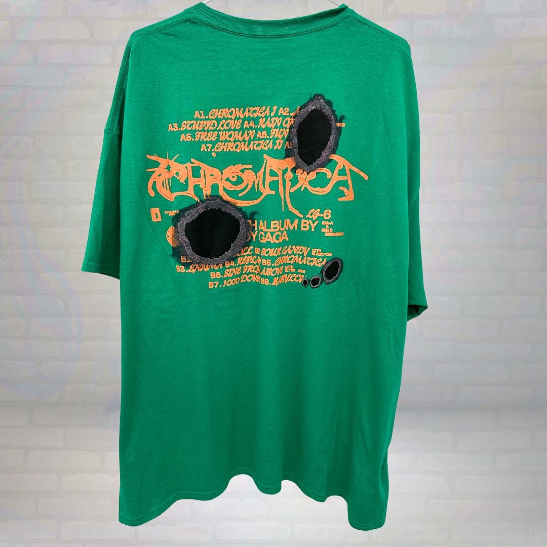Lady Gaga Chromatica Tour T-shirt - Pop Album Shirt, Iconic Music Merch ...