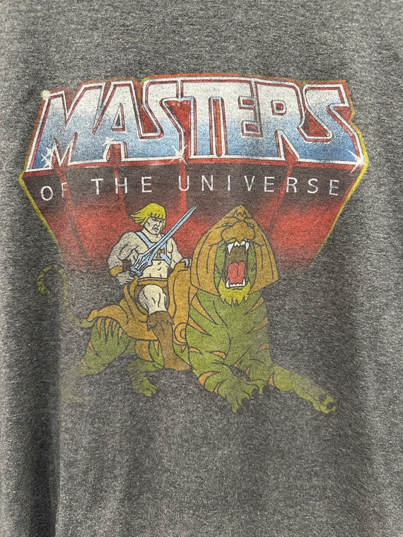 He-man Masters of The Universe 80s Cartoon Logo Tshir… - Gem
