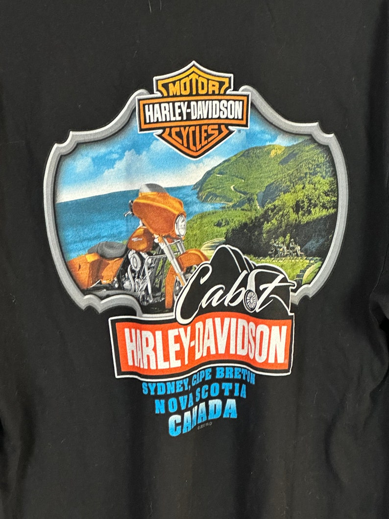 Harley Davidson Day of the Dead Nova Scotia Tshirt Extra Large Unisex ...