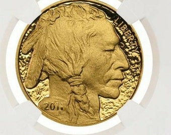 Gold Replica Buffalo - Etsy