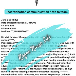 OASIS E Recertification Cheat Sheet Bundle for Home Health (PDF ...