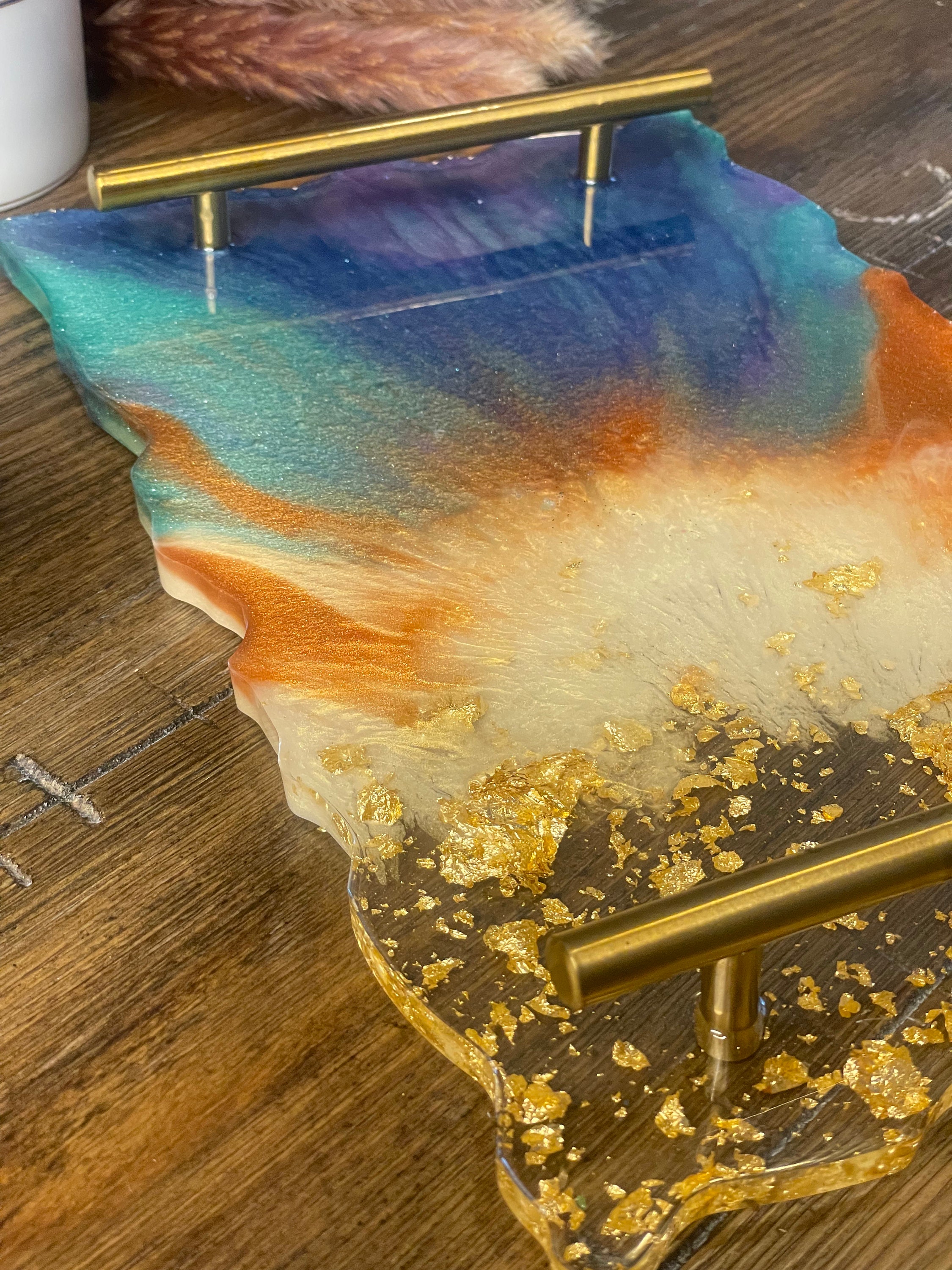 Customizable Resin Tray Custom Bathroom Tray Decorative - Etsy