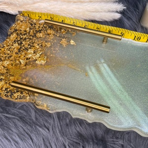 Customizable Resin Tray, Custom Bathroom Tray, Decorative Epoxy Resin ...