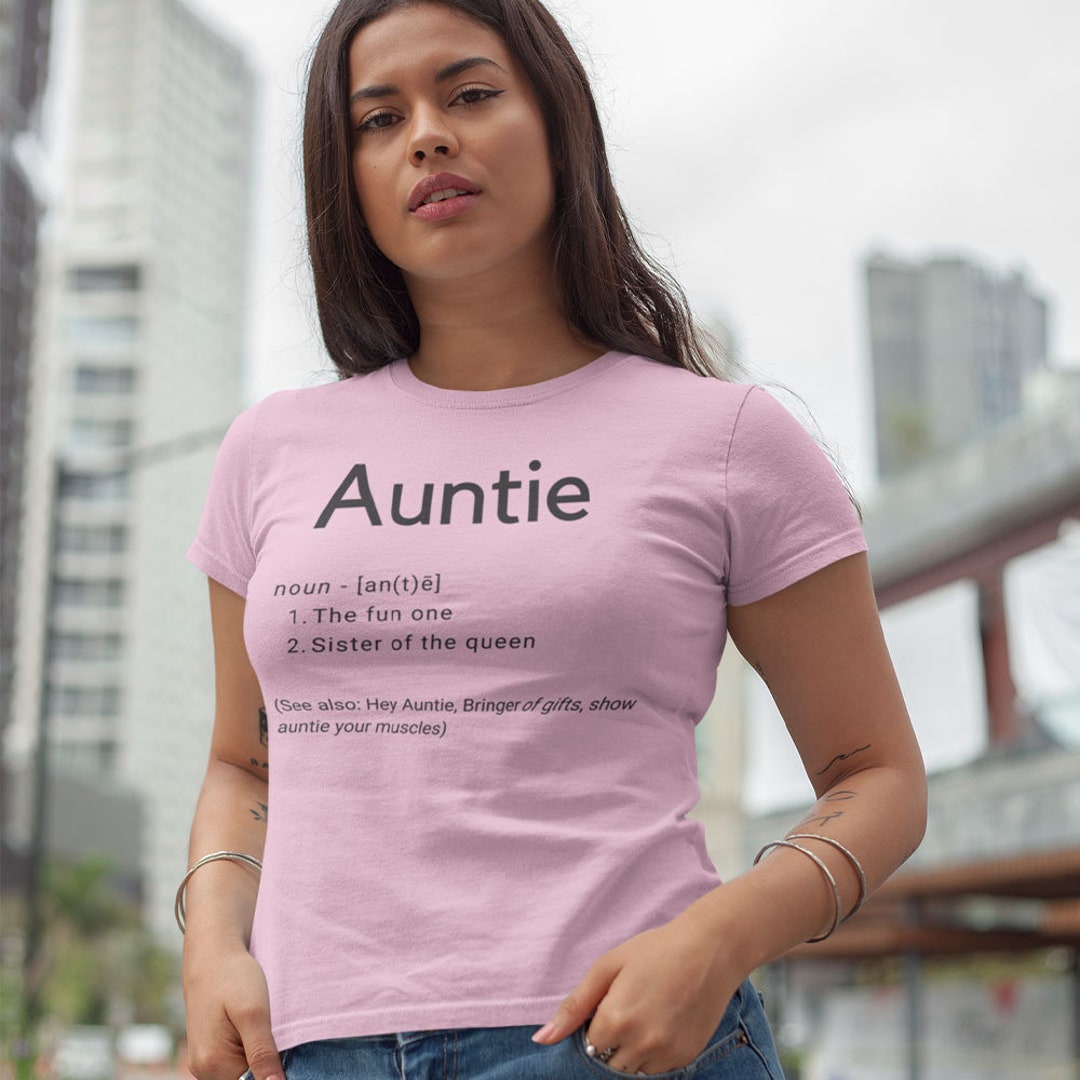 Auntie Definition Funny Aunt Quotes Funny Shirts With Sayings Gifts for ...