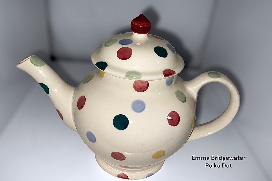 Emma Bridgewater Polka Dot Teapot - Etsy