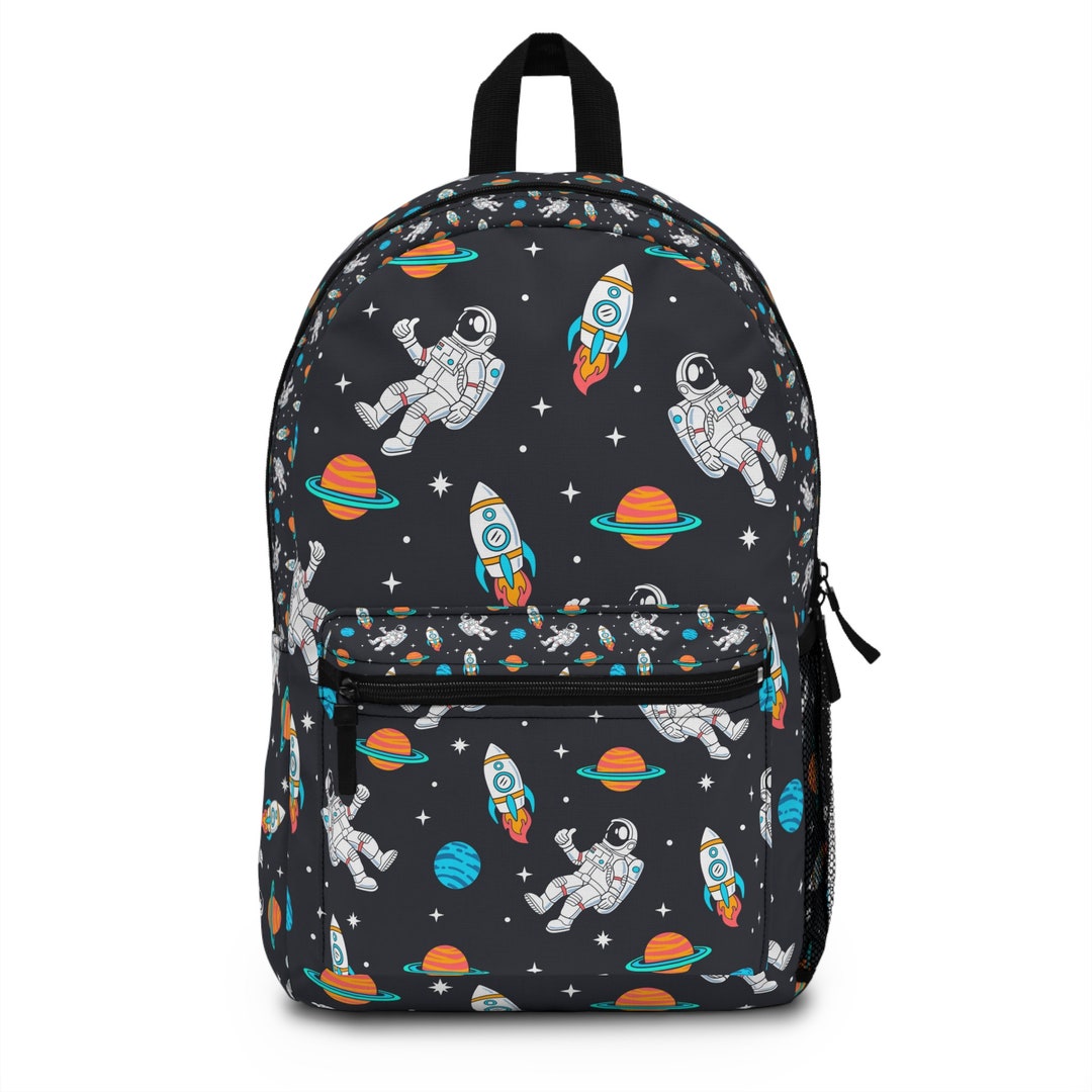 Kids Backpack for School , Sports , Beach ,sleepovers Space Rocket Ship ...