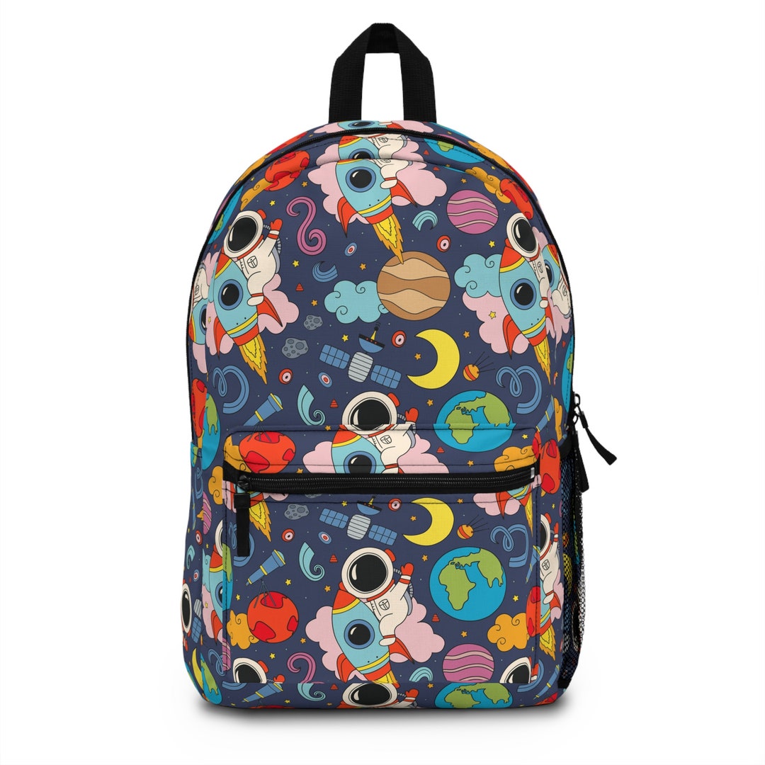 Astronaut Space Backpack Kids Backpack for School Sports Beach ...