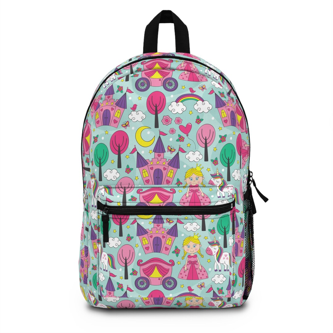 Princess Backpack Kids Backpack for School Sports Beach Sleepovers Back ...
