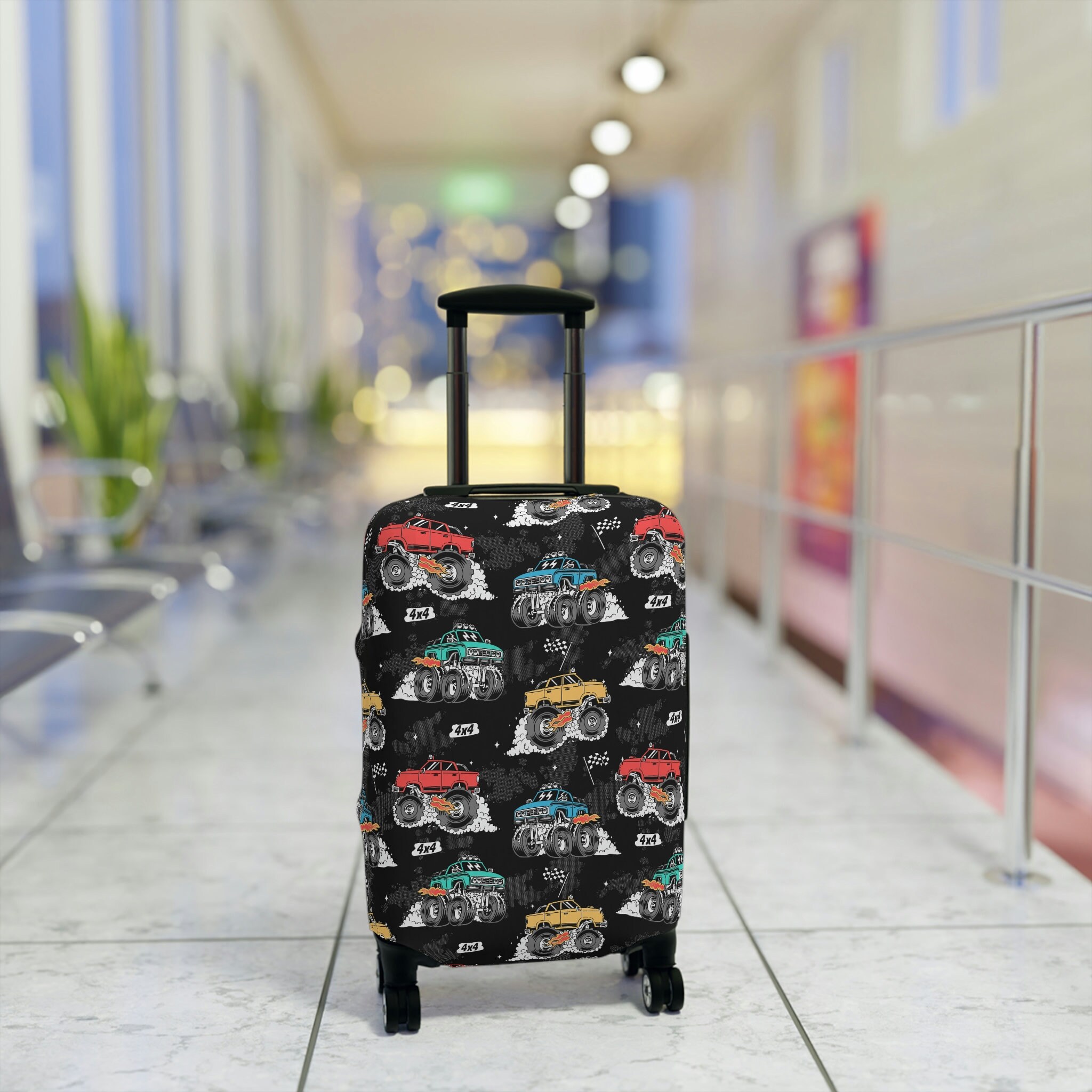 Monster Truck Luggage Cover sold by Jade Zhang | SKU 340199 ...