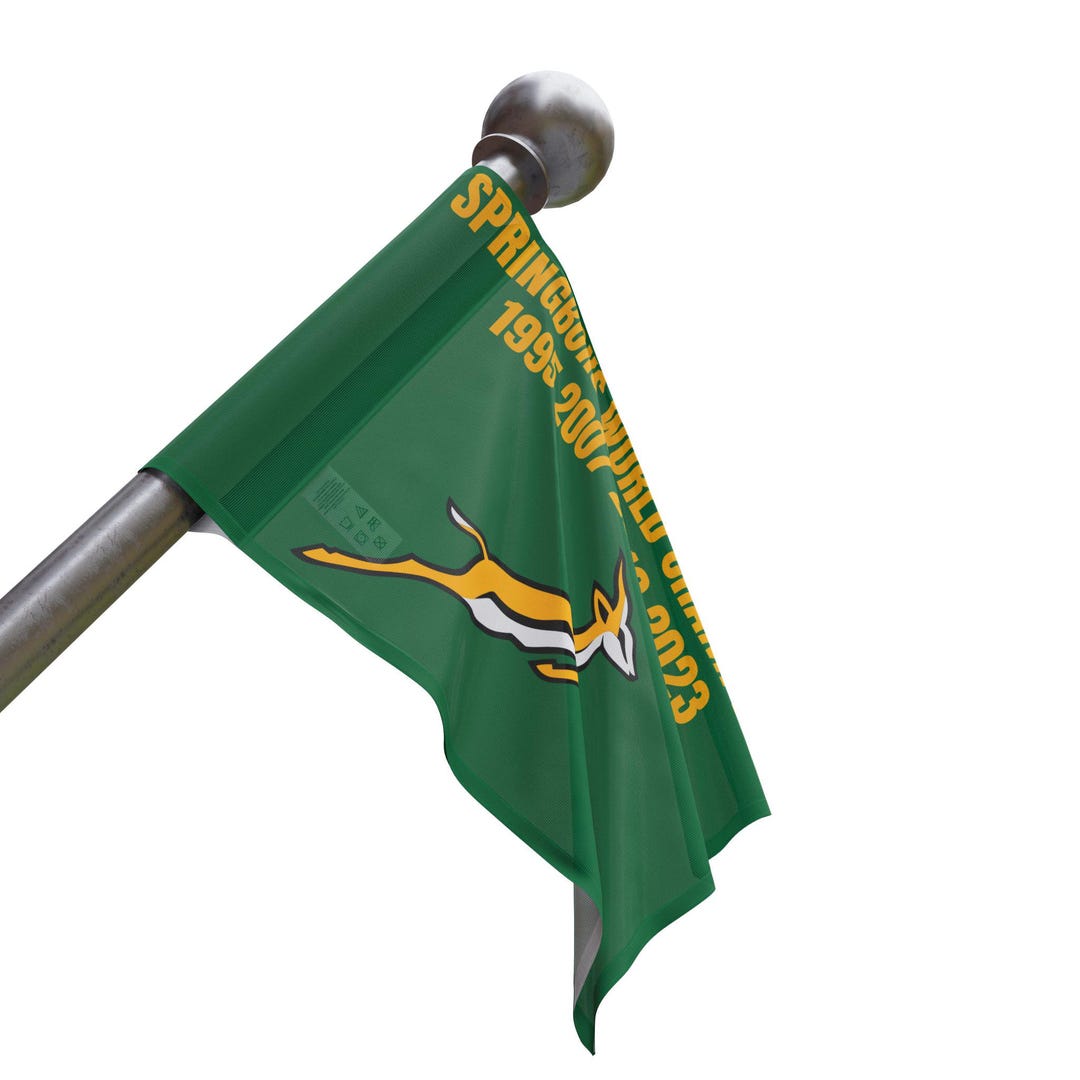 Rugby South African Rugby Flag No Pole is Included for Indoor Use Only ...