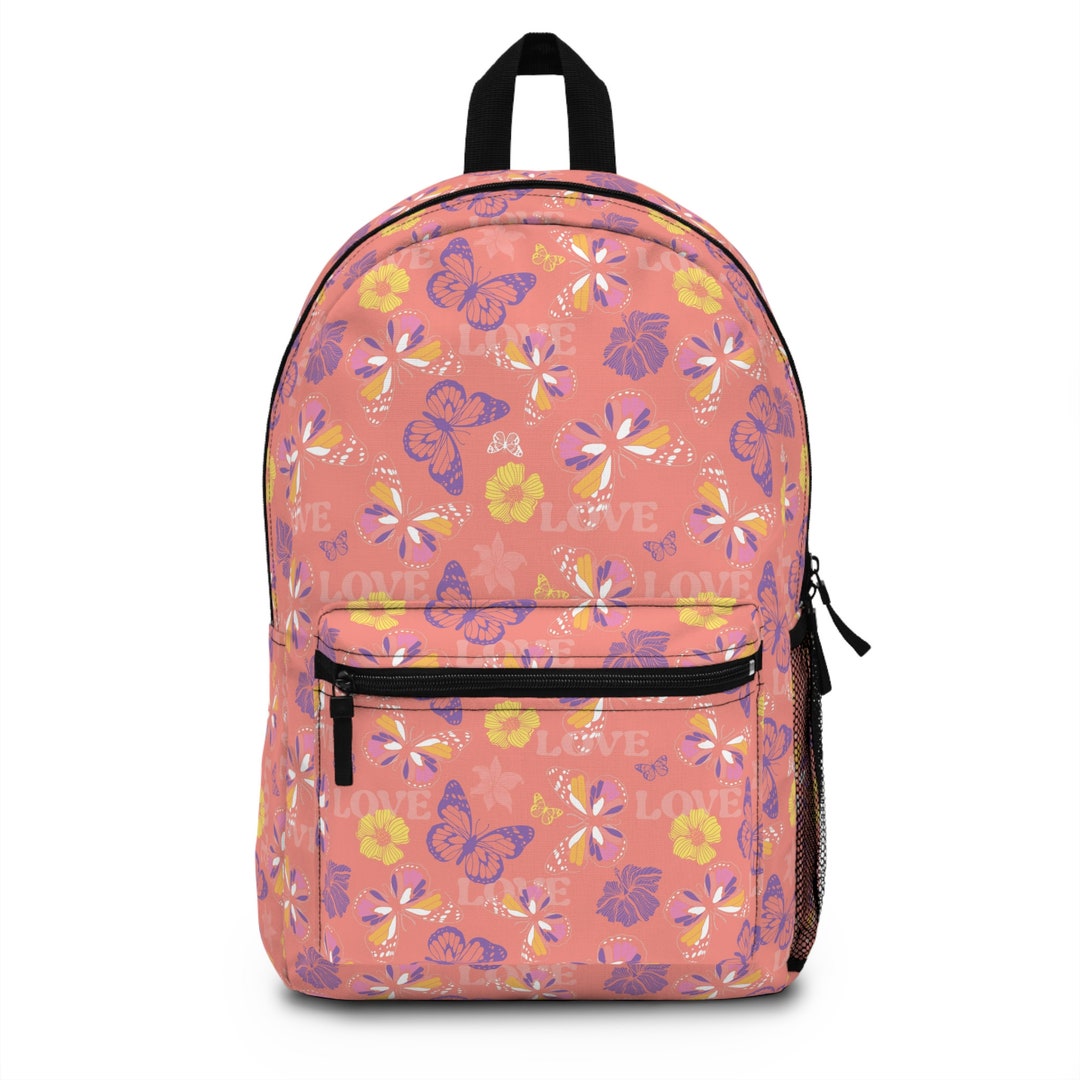 Butterflies Backpack Kids Backpack for School Sports Beach Sleepovers ...
