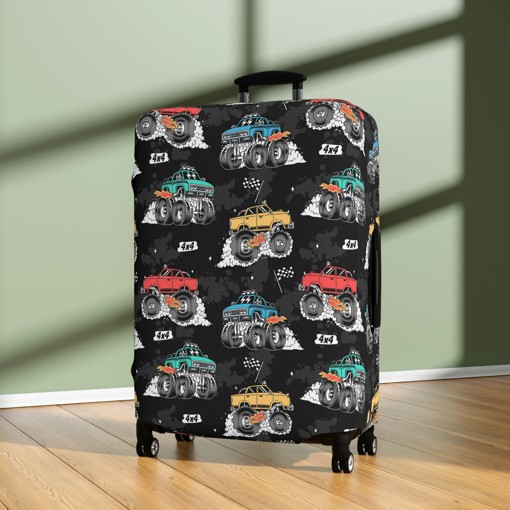Monster Truck Luggage Cover sold by Jade Zhang | SKU 340199 ...