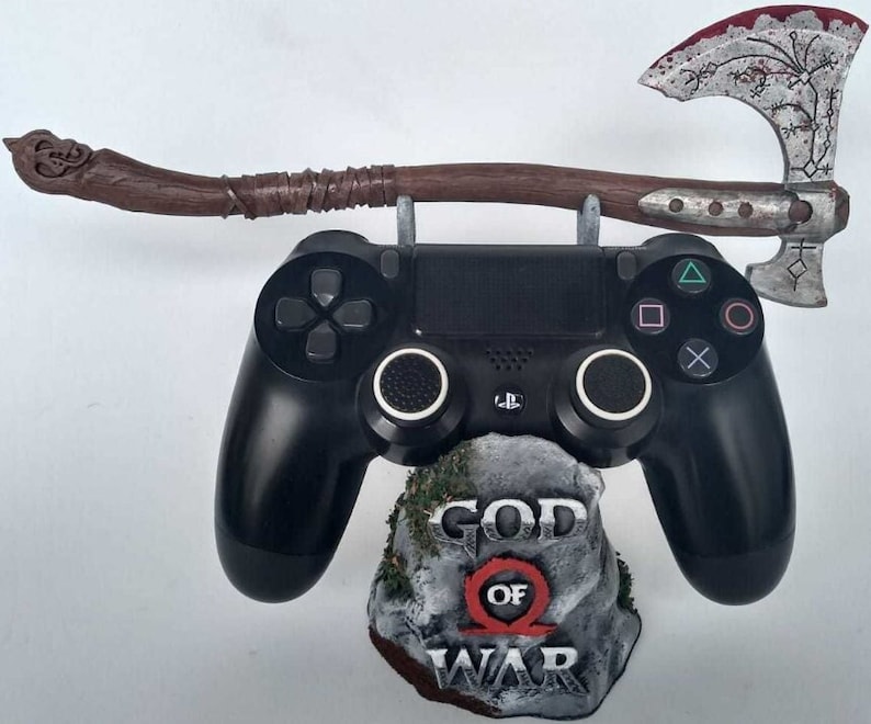 Kratos Axe Controller Stand ||god of War ||joystick Phone Holder ...