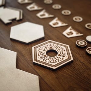 Settlers of Catan 5-6 Player Expansion, Seafarers Expansion, Laser Cut ...
