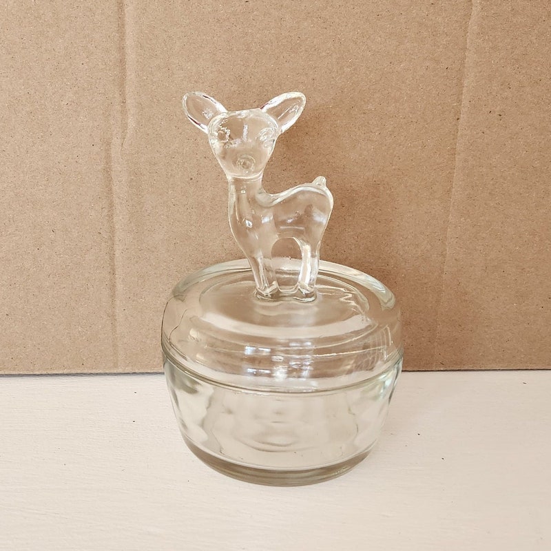 Glass Deer - Etsy