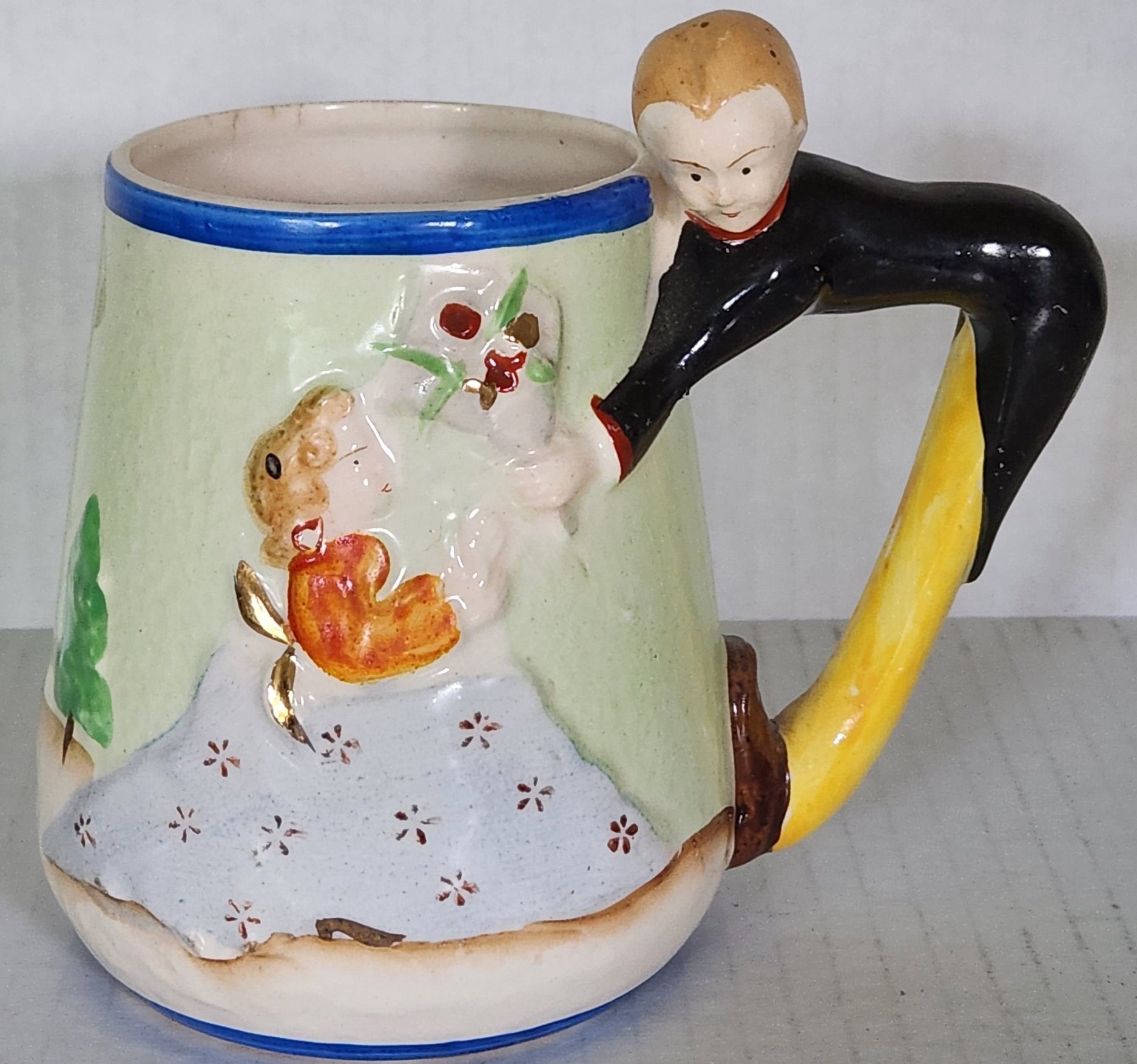 Vintage Eccentric Mug Courting Couple Coffee Cup Unique Gift - Etsy