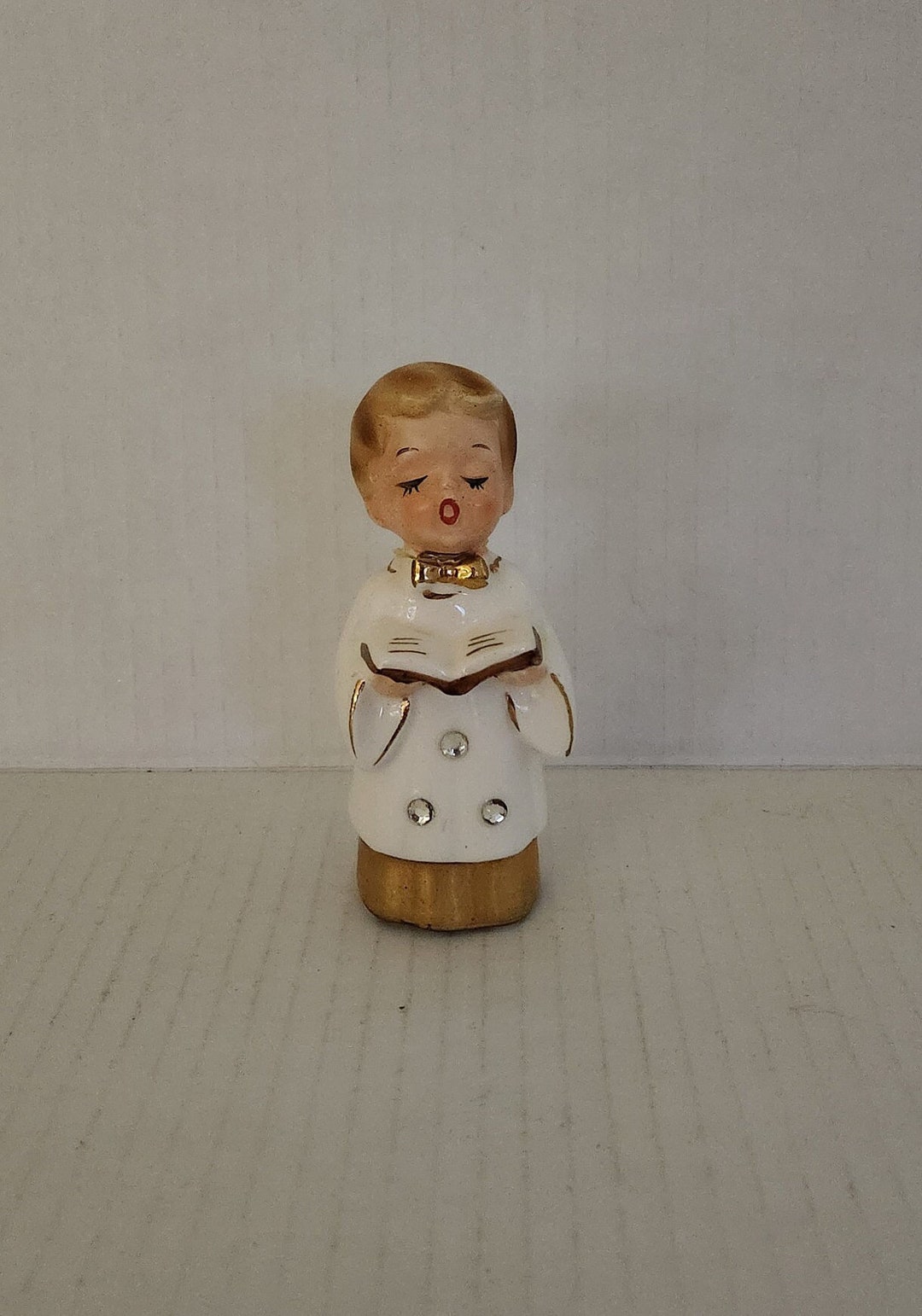 MCM Vintage Kitsch Christmas Inarco Japan Choir Boy With - Etsy