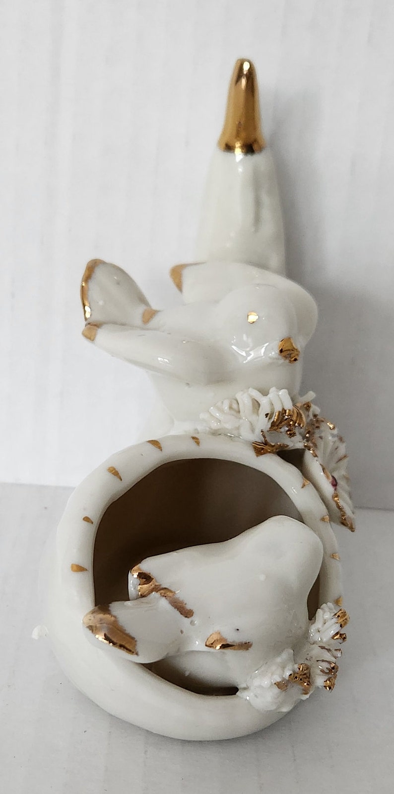 Vintage Capodimonte Italian Porcelain Spaghetti Birds on - Etsy