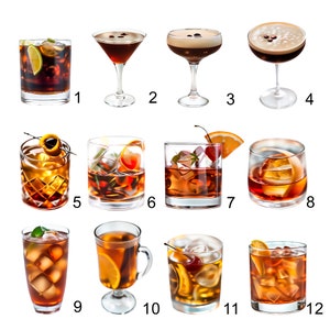 Custom Pet Bar Menu Sign His and Hers Signature Drink With Dog Custom ...