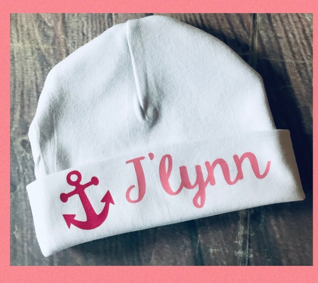 Personalized Baby Hat, Custom Baby Hat, Hospital Take Me Home Hat, Baby ...
